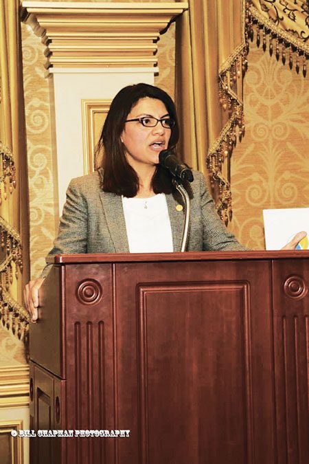 State Rep. Rashida Tlaib recognized for her advocacy against air pollution