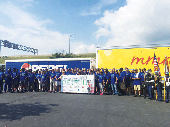Armada Oil helps feed 1,600 families