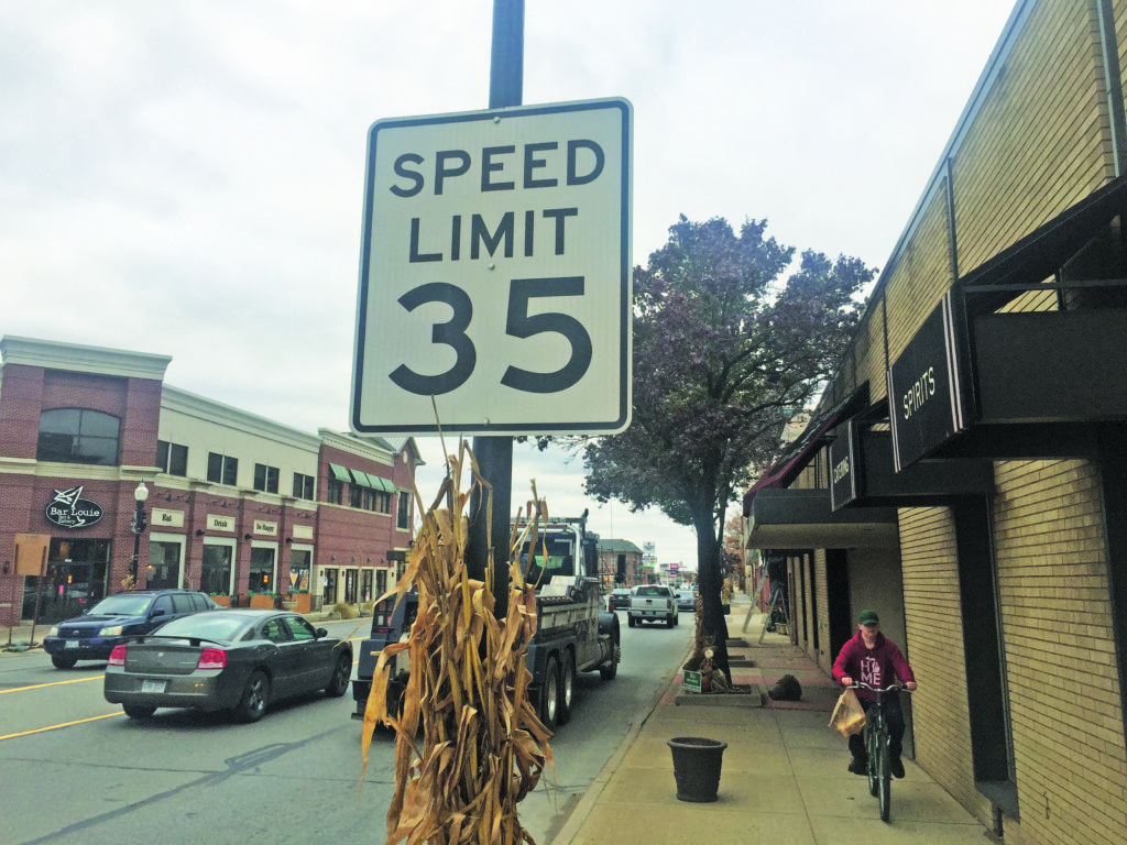 Is 35 mph the right speed for Dearborn's downtowns?