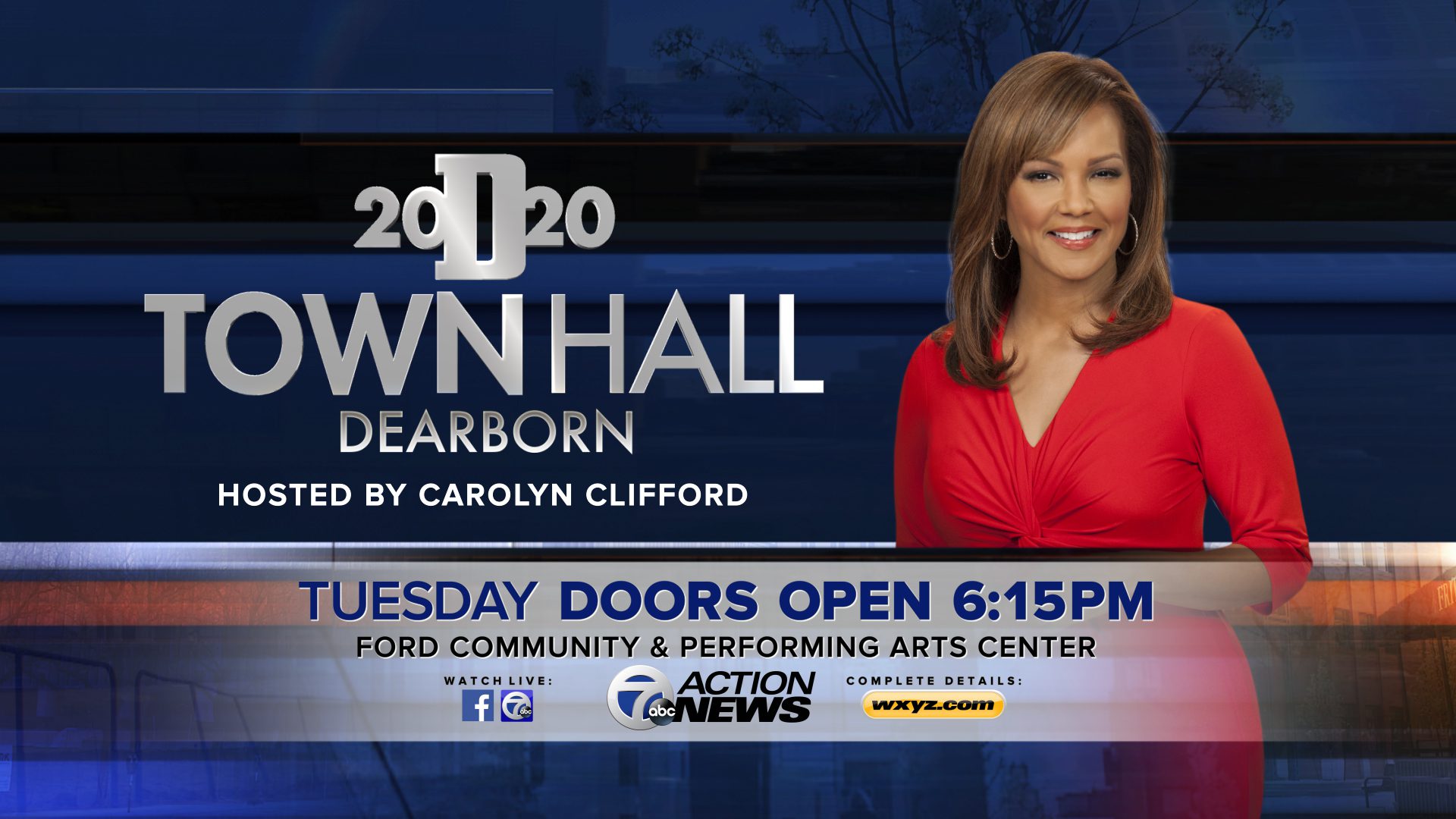WXYZ to hold town hall in Dearborn on Dec. 5 with an open mic