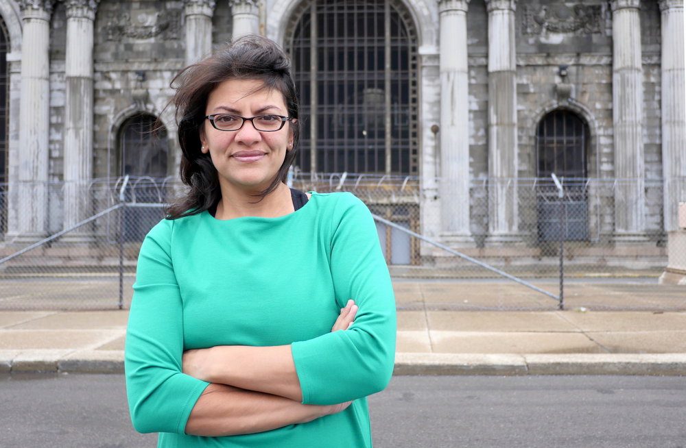Rashida Tlaib seeks Conyers' seat, would be first Muslim woman in Congress