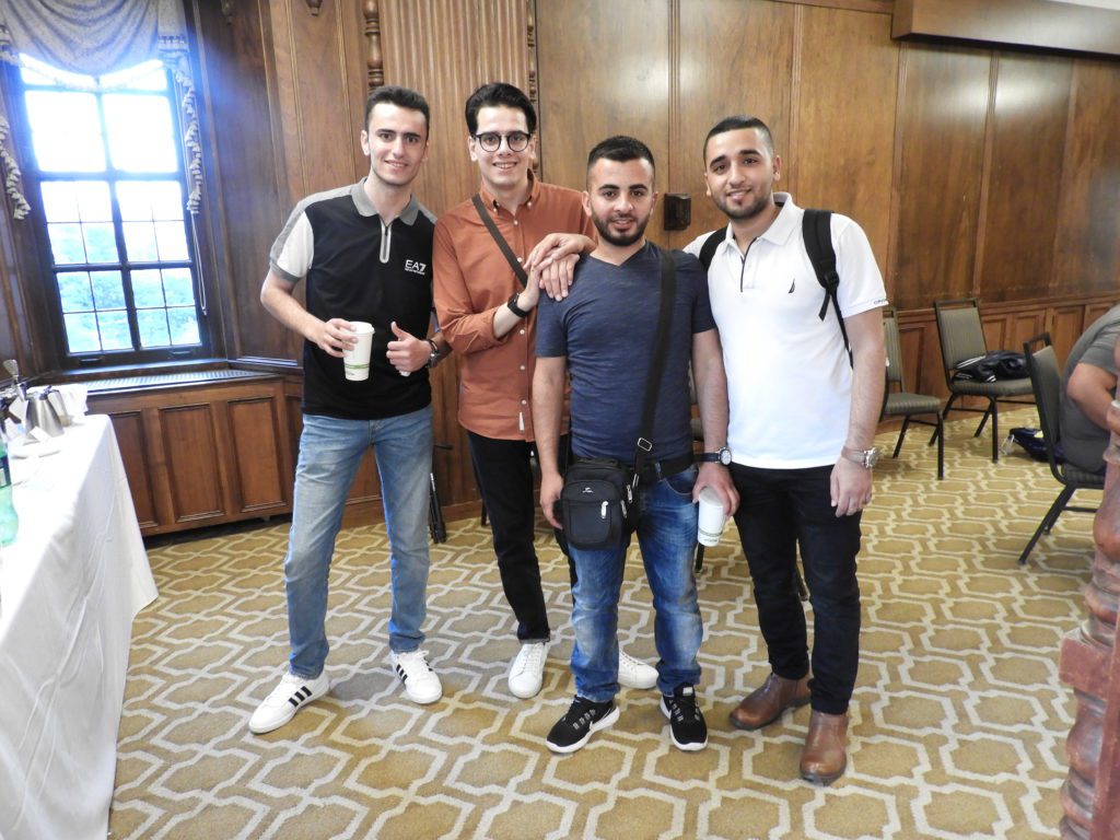 Reception hosted in honor of Palestinian college students visiting Michigan
