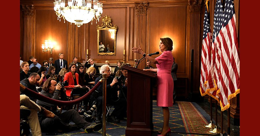 For Democrats, U.S. House win moves Pelosi back to center stage