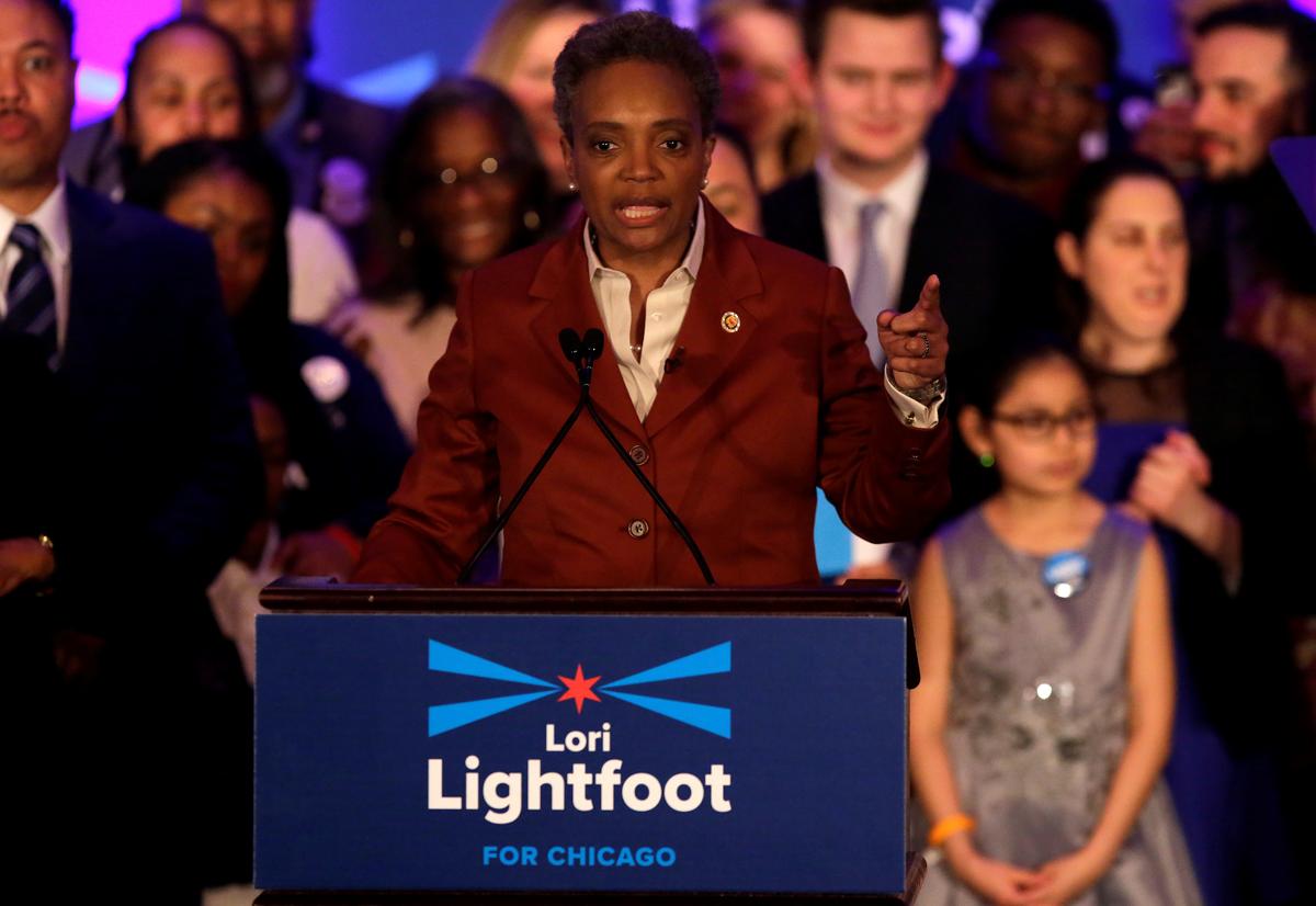 Historic victory in Chicago as city elects first-ever Black, female mayor