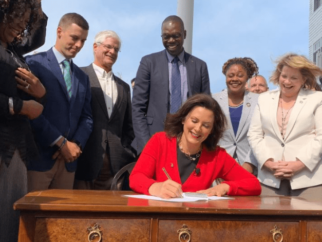 Gov. Whitmer signs multiple bills, including changes to graduated ...