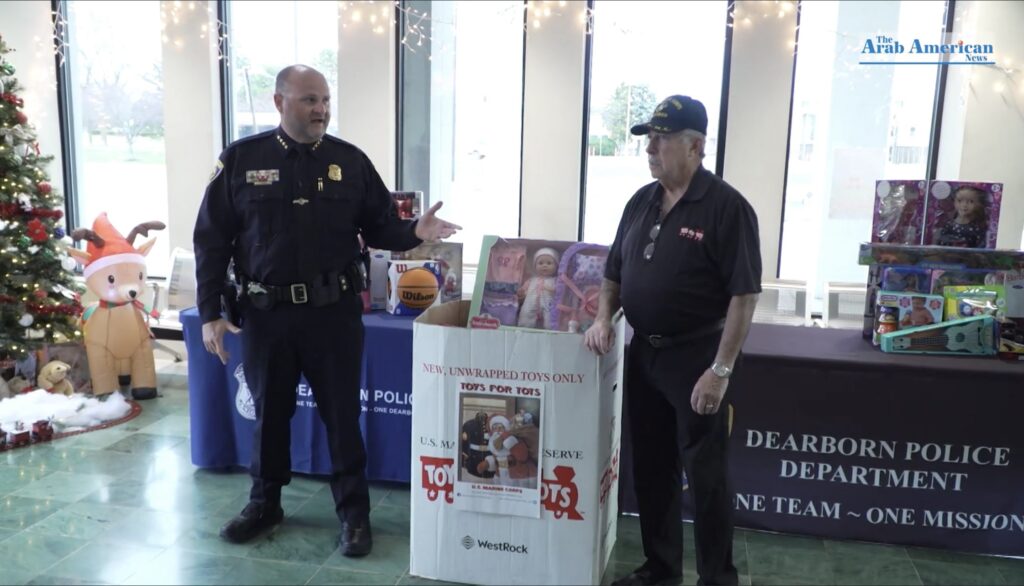 The Dearborn Police Department launches its Toys for Tots Drive this ...