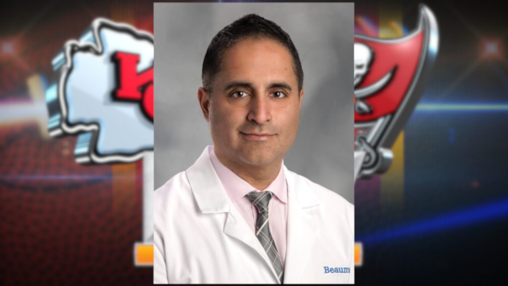 Local doctor earns free tickets to the Super Bowl
