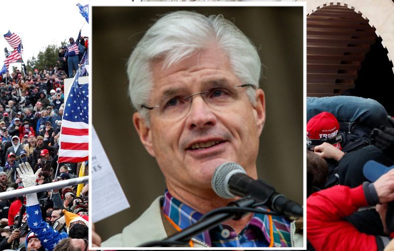 Caught on hot mic, Shirkey walks back apology for calling Capitol riot ...