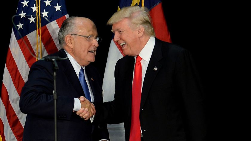 Trump, Giuliani accused in lawsuit of conspiring to incite Capitol riot
