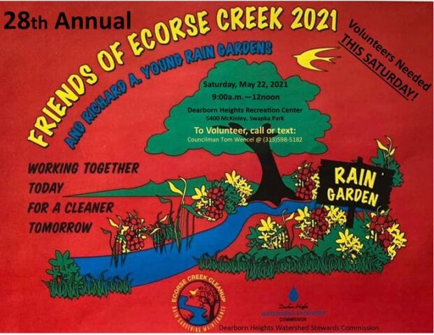 28th annual Ecorse Creek clean-up happening this weekend