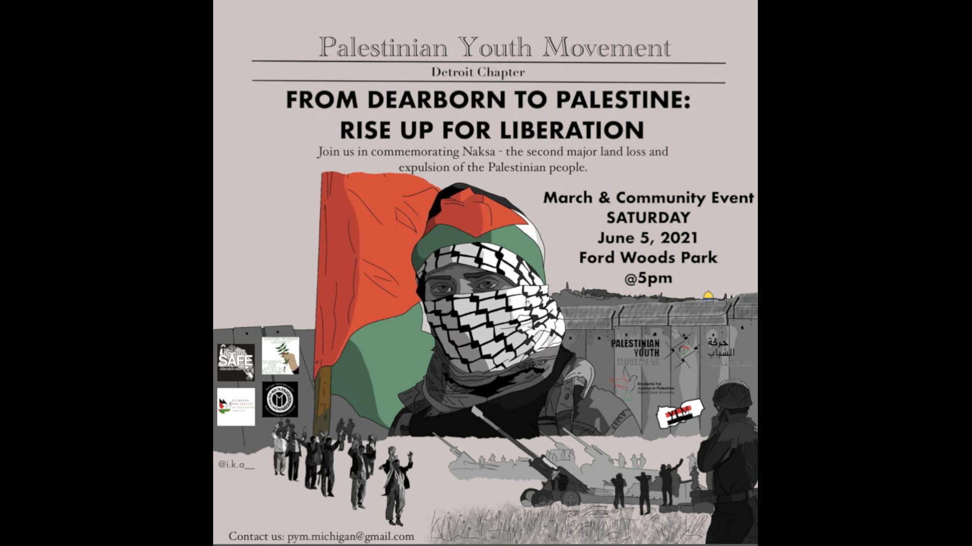 Detroit commemorates 54 Years since Al-Naksa