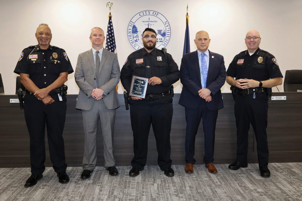 Dearborn Heights Rotary names DHPD Officer of the Year