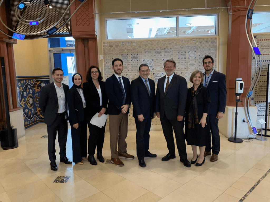 Senator Peters hosts Census Director Robert Santos in Dearborn, Detroit