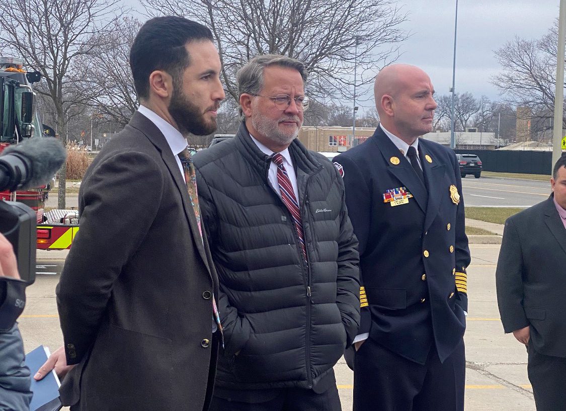 Peters Joins firefighters and local officials in Dearborn to highlight ...