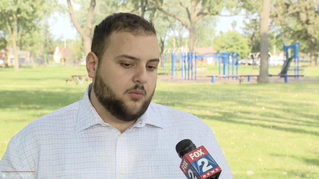 State Rep. Alabas Farhat gifts 12-year-old a new bike to replace his ...