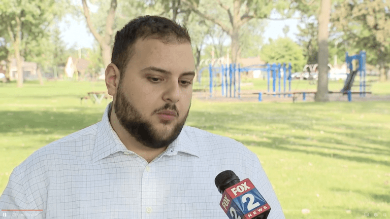 State Rep. Alabas Farhat gifts 12-year-old a new bike to replace his ...