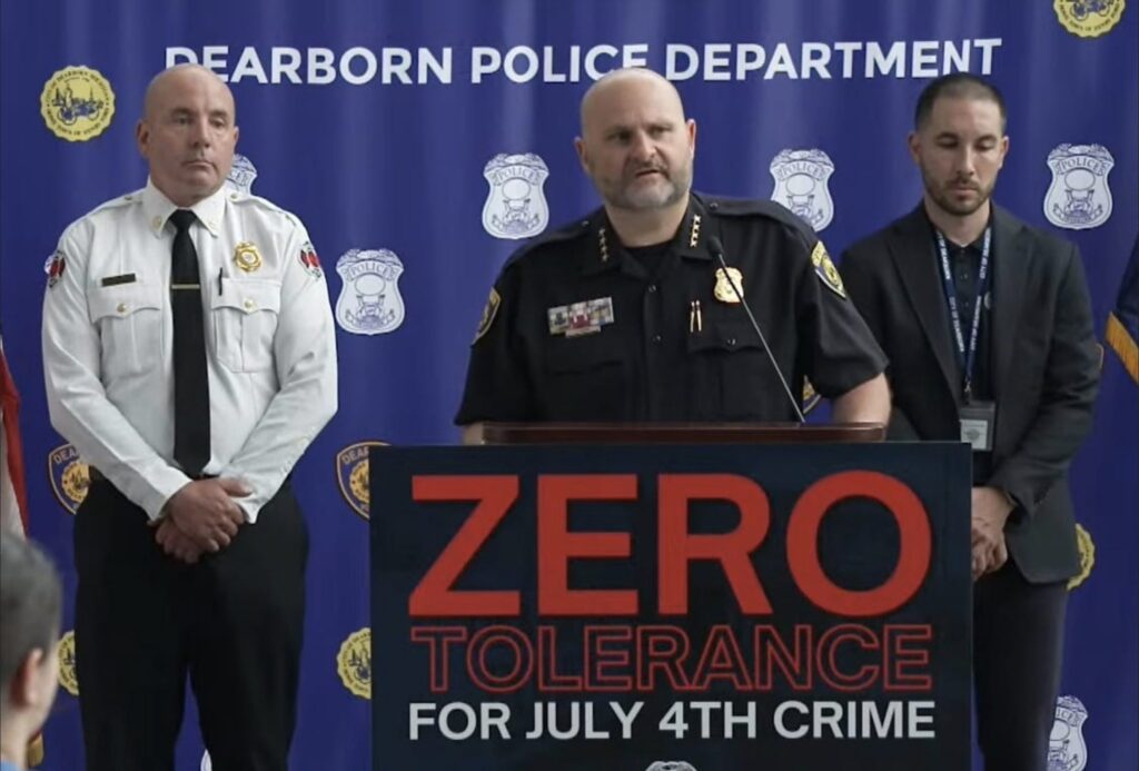 Dearborn Police enforce zero-tolerance fireworks policy over July 4 holiday