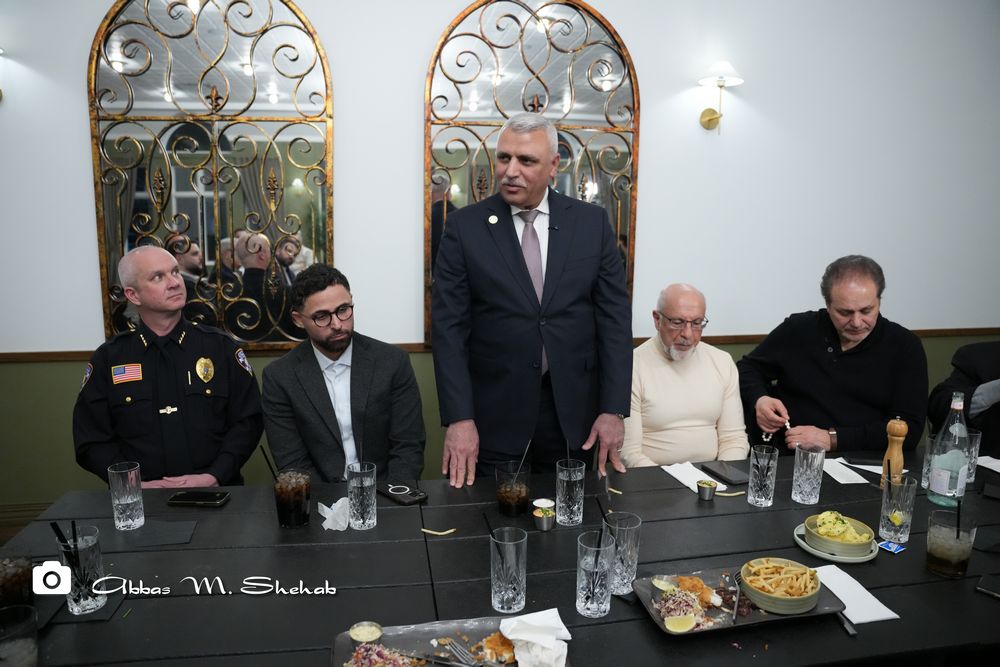Maj. Gen.Hassan Choucair visits Dearborn, highlights security reforms