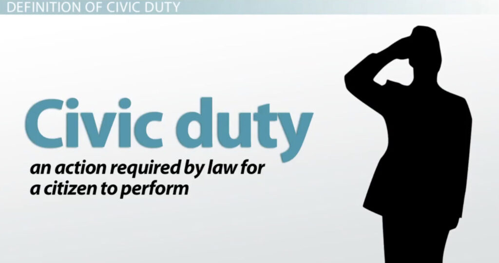 Participating in civic life is our duty as informed citizens