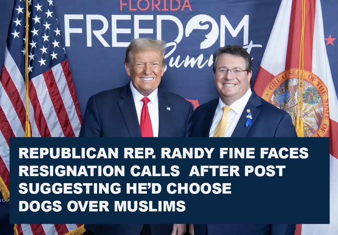 Randy Fine Sparks Backlash Over Anti-Muslim Social Media Post